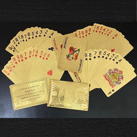 Games | 211 Gold Foil 999 Pure Carat Gold Sp The Lord Of The Cards Gold ...